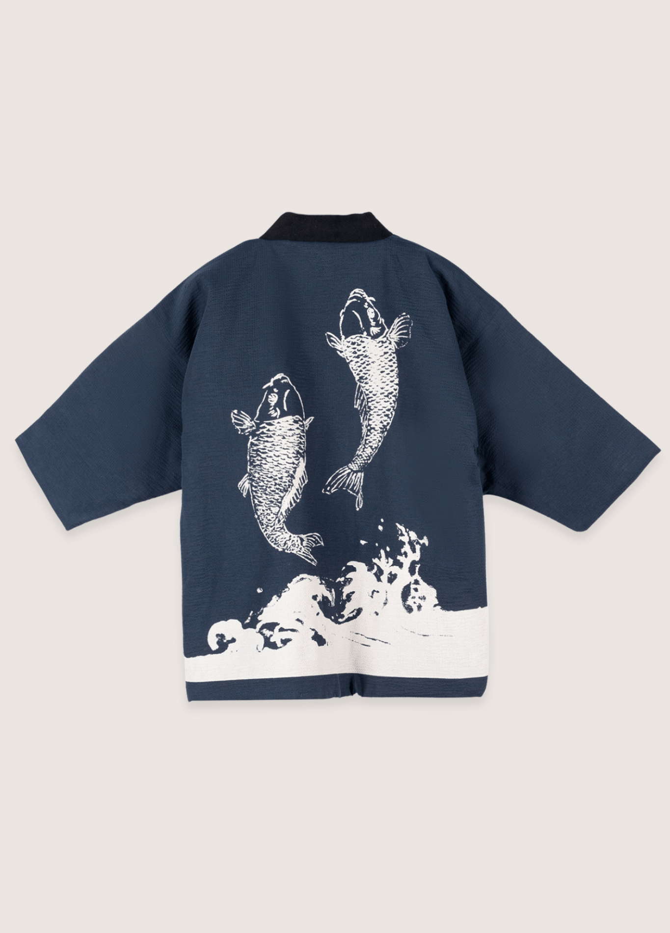 Blue Kimono Jacket | Japanese Koi Carp – unKimono®